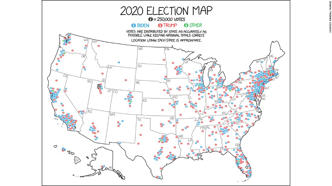 Analysis: This is the best map of the 2020 election you'll see ...